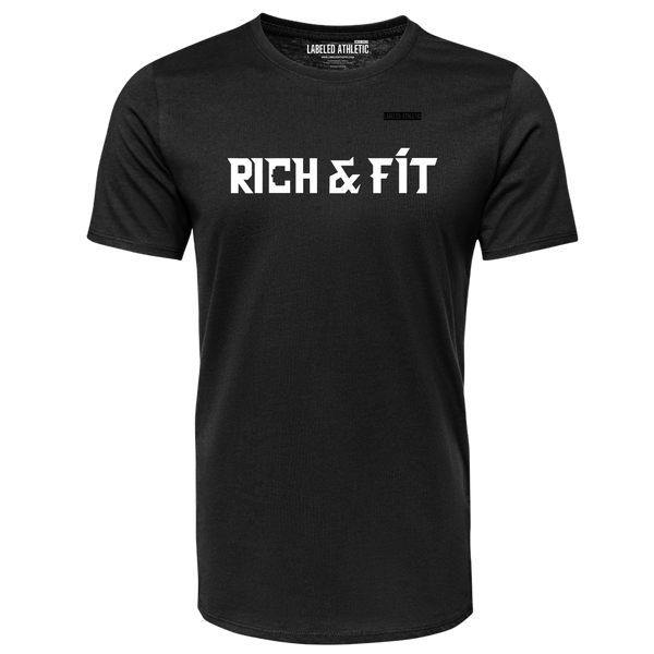 RICH & FIT | LABELED ATHLETIC TEE